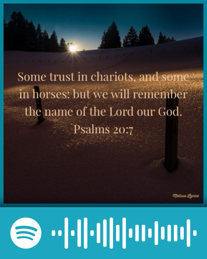 We Will Remember the Name of the Lord – If anyone knows Melissa…